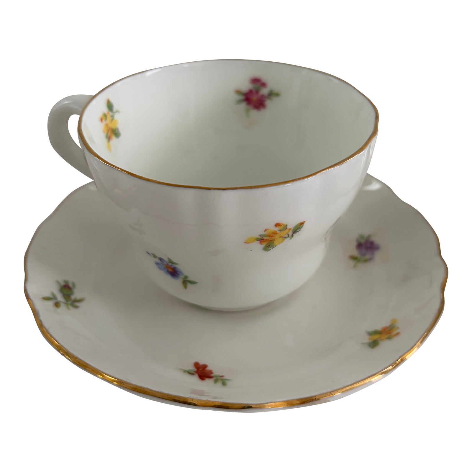 Vintage Benporslin Sweden Floral Demitasse Cups & Saucers – Set of 10 ...