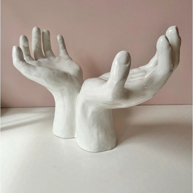 1970s Vintage Extra Large “Open Hands” Sculpture by Taste Setter for ...