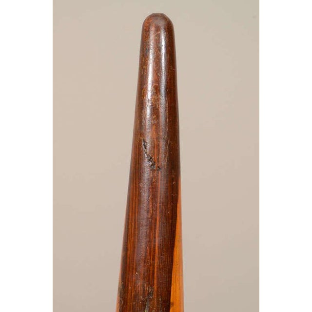 19th Century Sailor's Fid Made of Lignum Vitae and Brass | Chairish