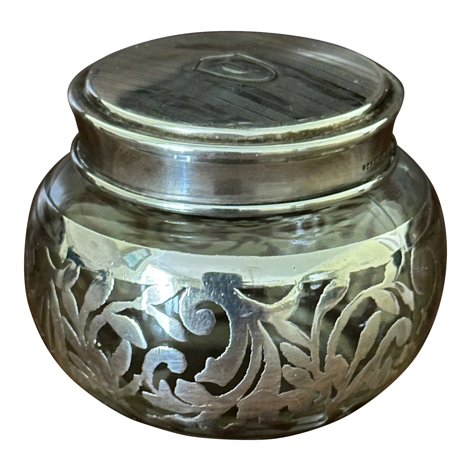 Sterling Silver Roden Bros Rouge Pot | Chairish
