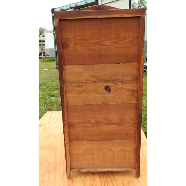 Vintage Rustic Folk Art Handmade Cedar Bookcase Shelf - a Pair | Chairish