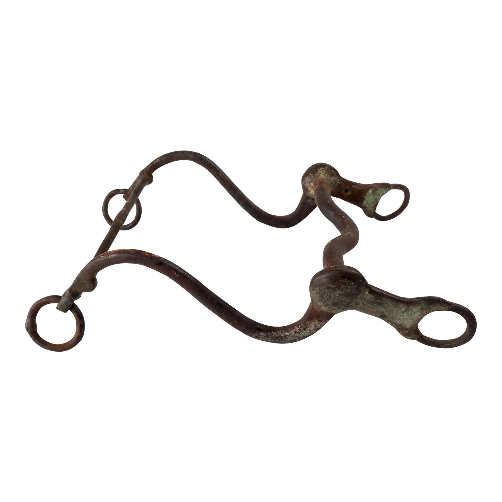 Antique 1860's Cavalry Cowboy Western Curb Bit | Chairish