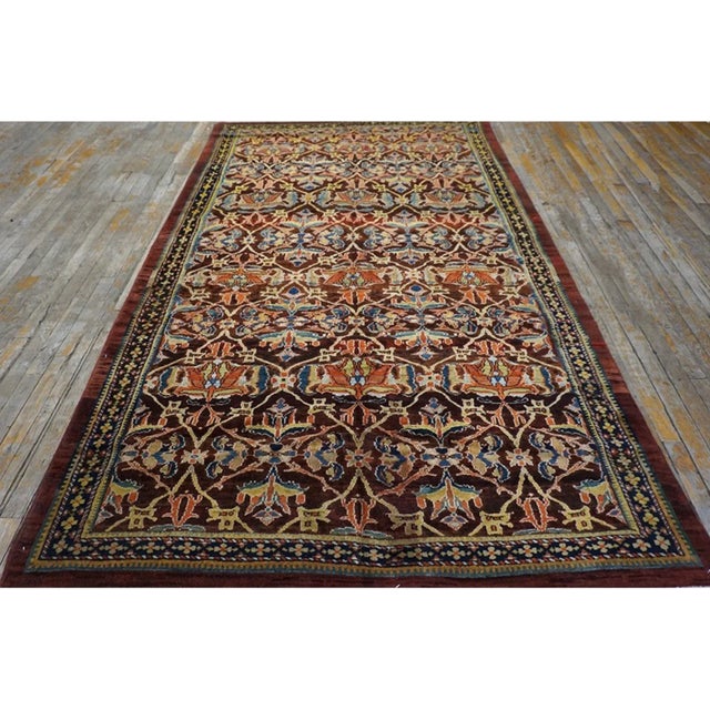 Rare Brown Ground Color Captivating Tribal All Over Design Antique 19th ...