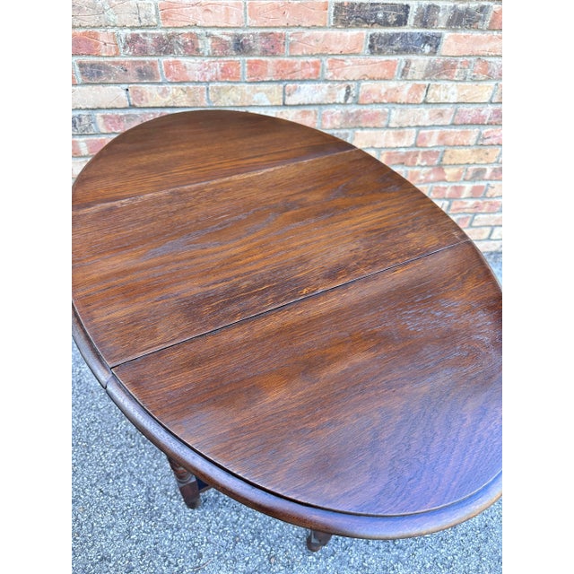 Antique English Gate Leg Table | Chairish