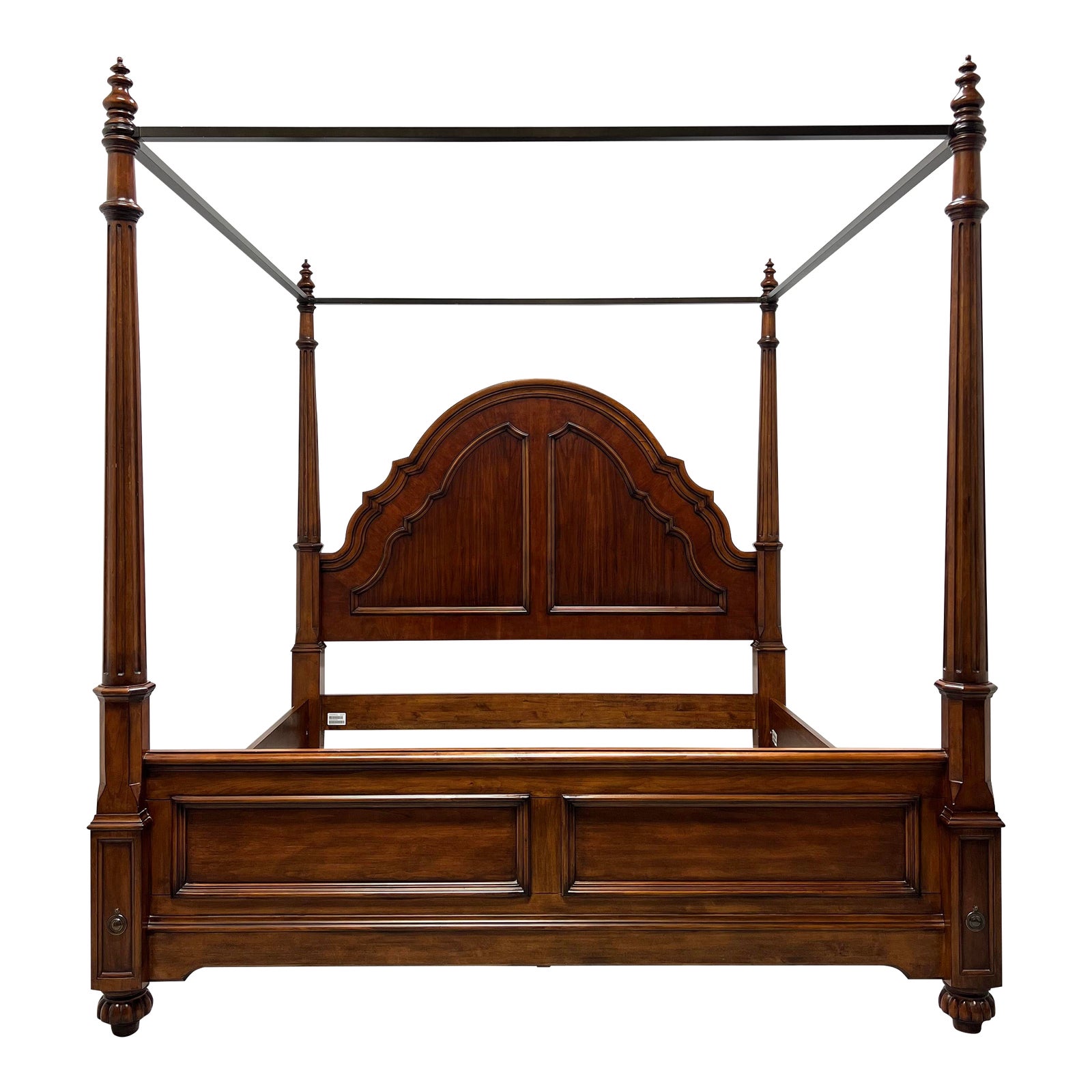 Ethan Allen Tuscany Collection Cherry King Size Four Poster Canopy Bed ...
