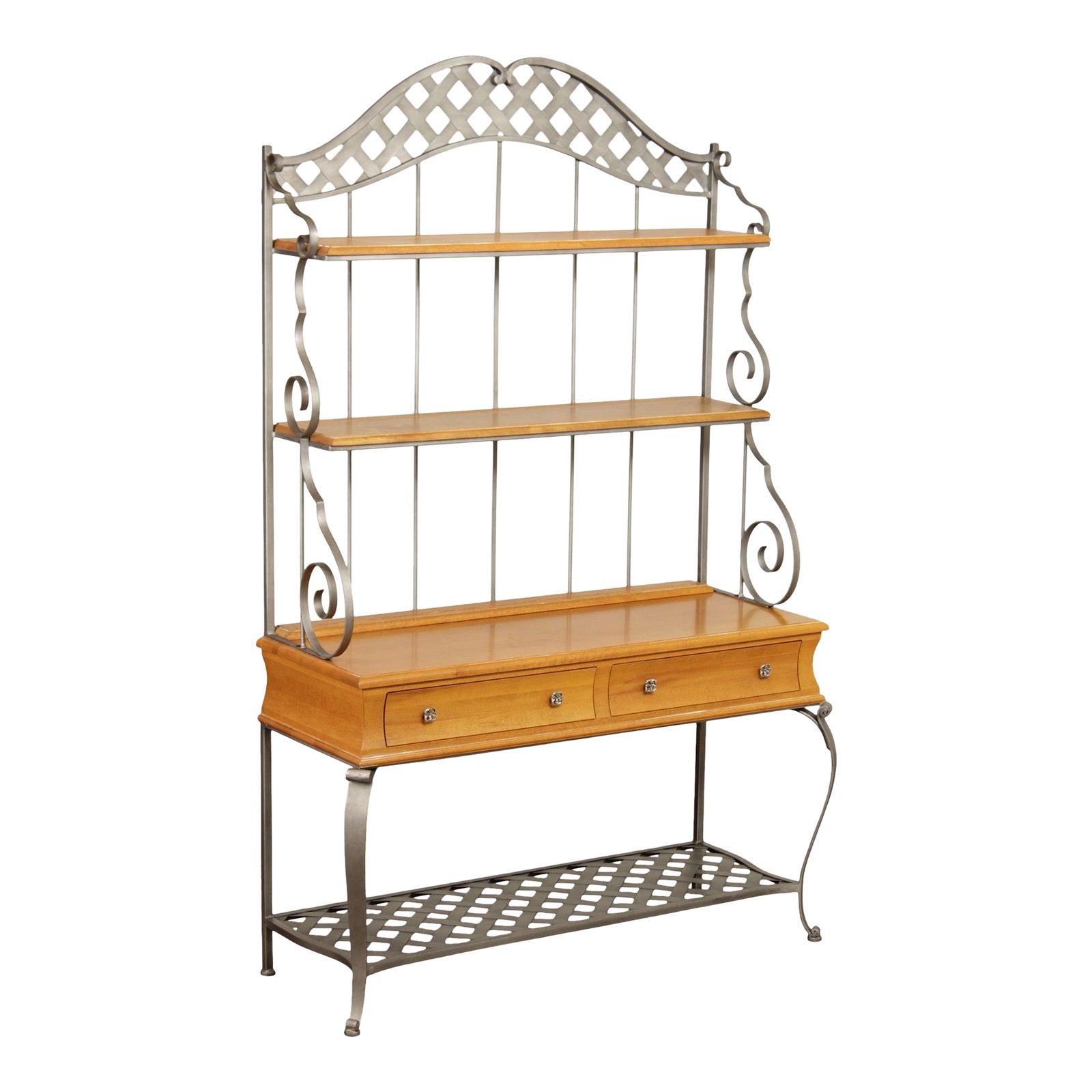 Ethan Allen 'Country French' Bakers Rack | Chairish