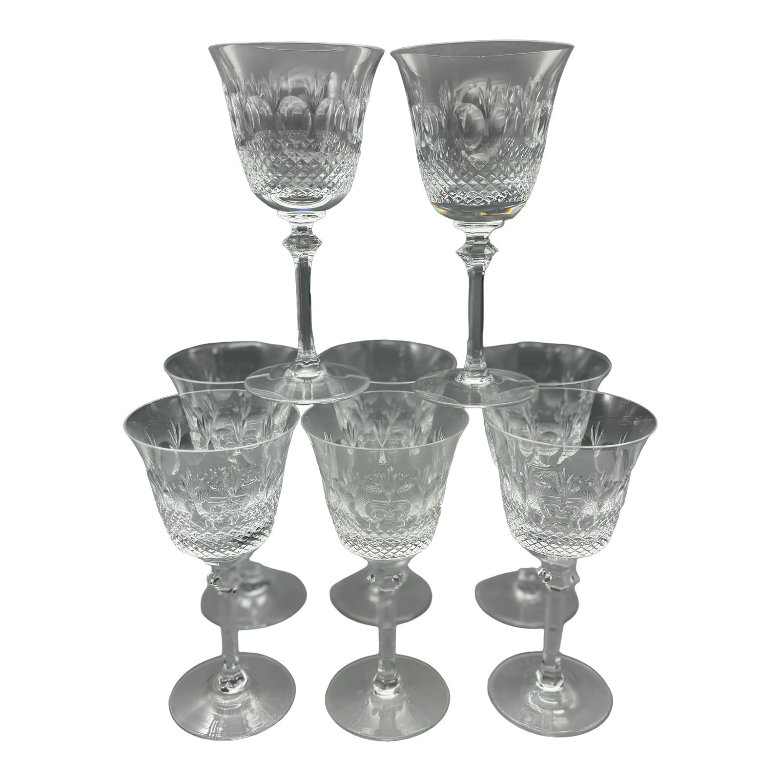 Vintage Mikasa Trianon Collection Hollywood Regency Style Crystal Water ...