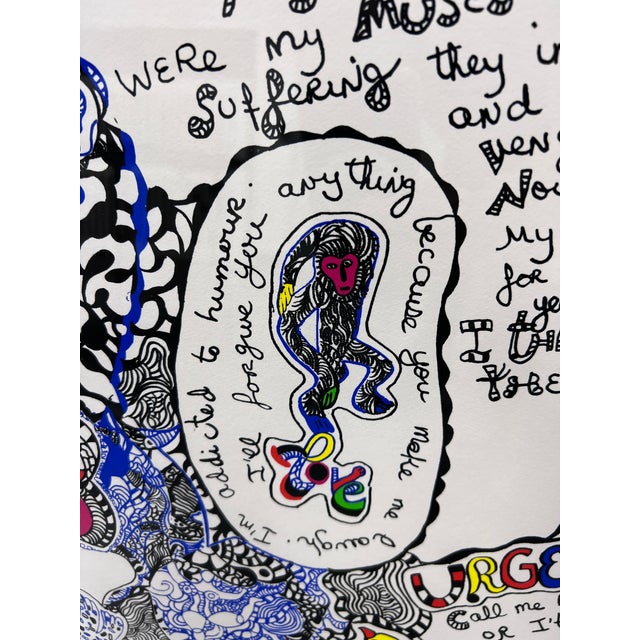Niki De Saint Phalle Custom Framed " California Diary" Serigraph Signed ...