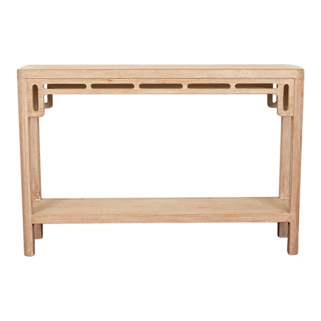 Reclaimed Pine Console Table | Chairish