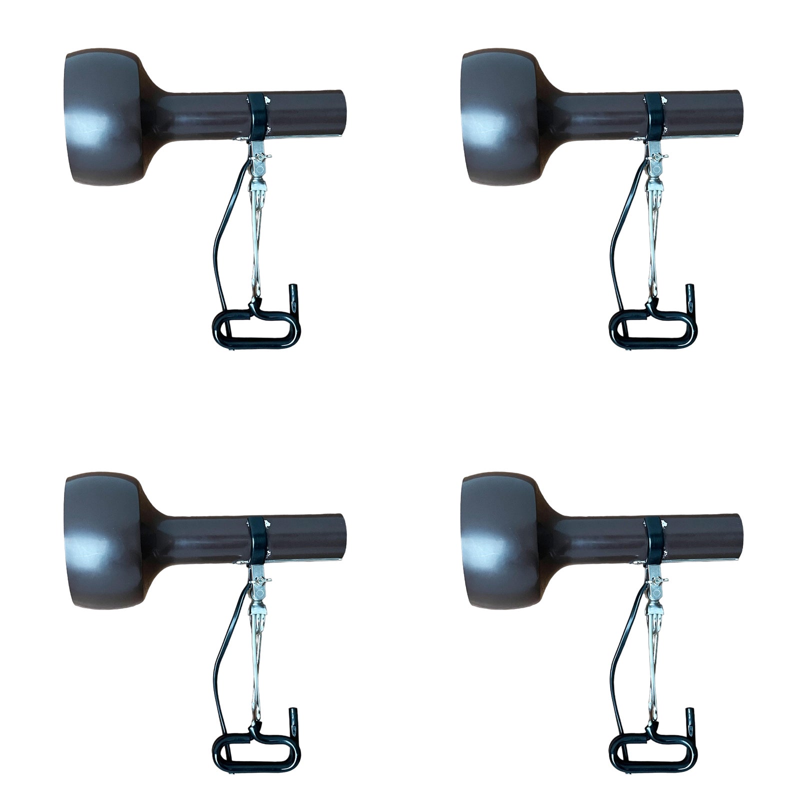 Mid-Century Space Age Clamp Table Lamps by SLZ Team for Swisslamps ...