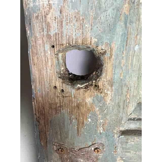 Pair of Italian Painted & Parcel Gilt Doors C. 1900 | Chairish