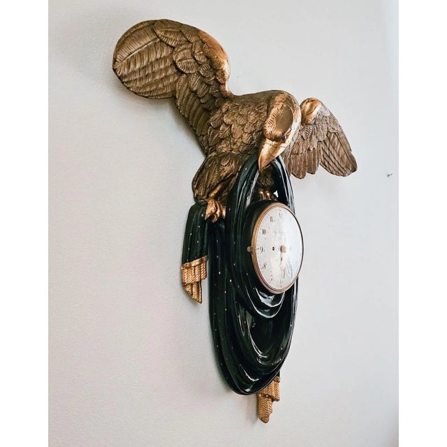 Gilt, Painted, and Carved Eagle Clock, Poland, Early 19th Century ...
