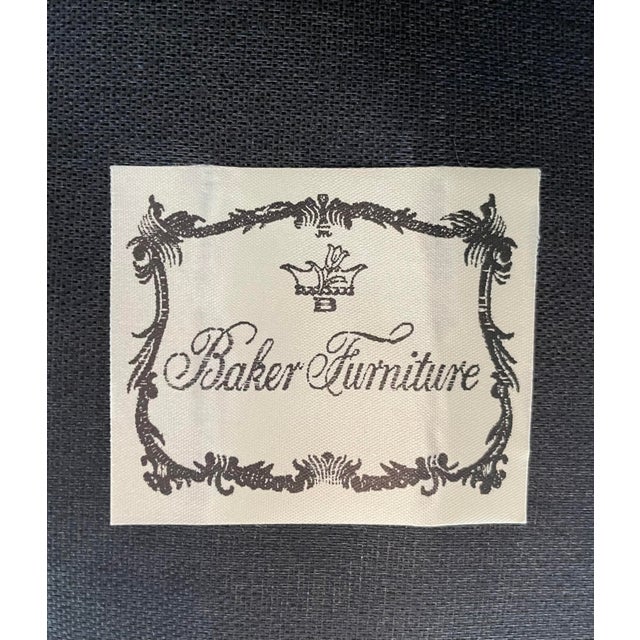 Vintage Baker Furniture Ottoman | Chairish