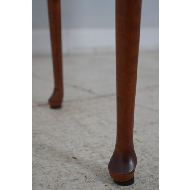 Tiger Maple 1 Drawer Country Hall Table | Chairish