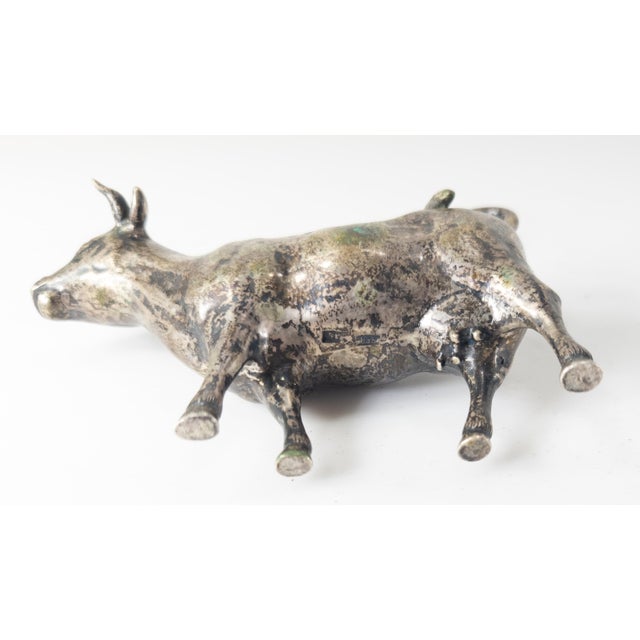 19th Century Continental European German .835 Silver Cow Form Creamer ...