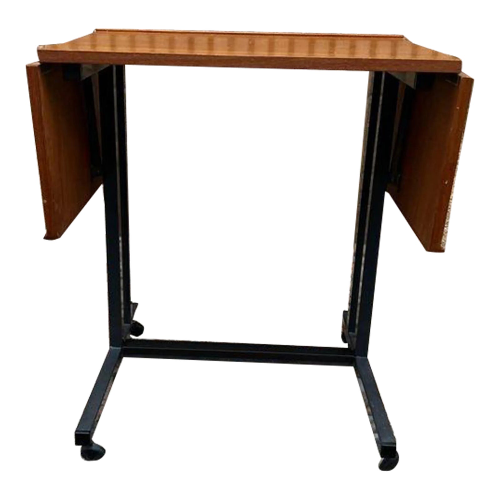 Mid Century Danish Trolley Table Architect Table Desk Possibly by Elmo ...