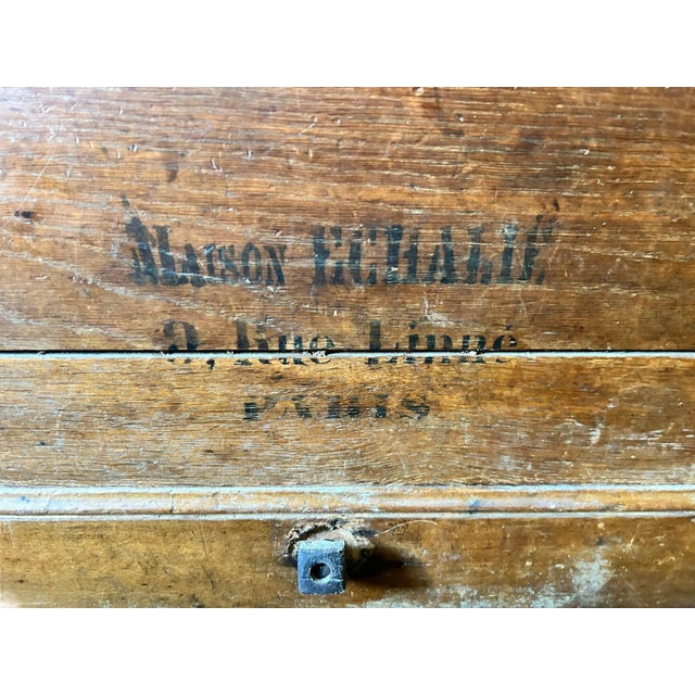 Giant Early 20th Century French Oak Lift Top Bakers Trough | Chairish