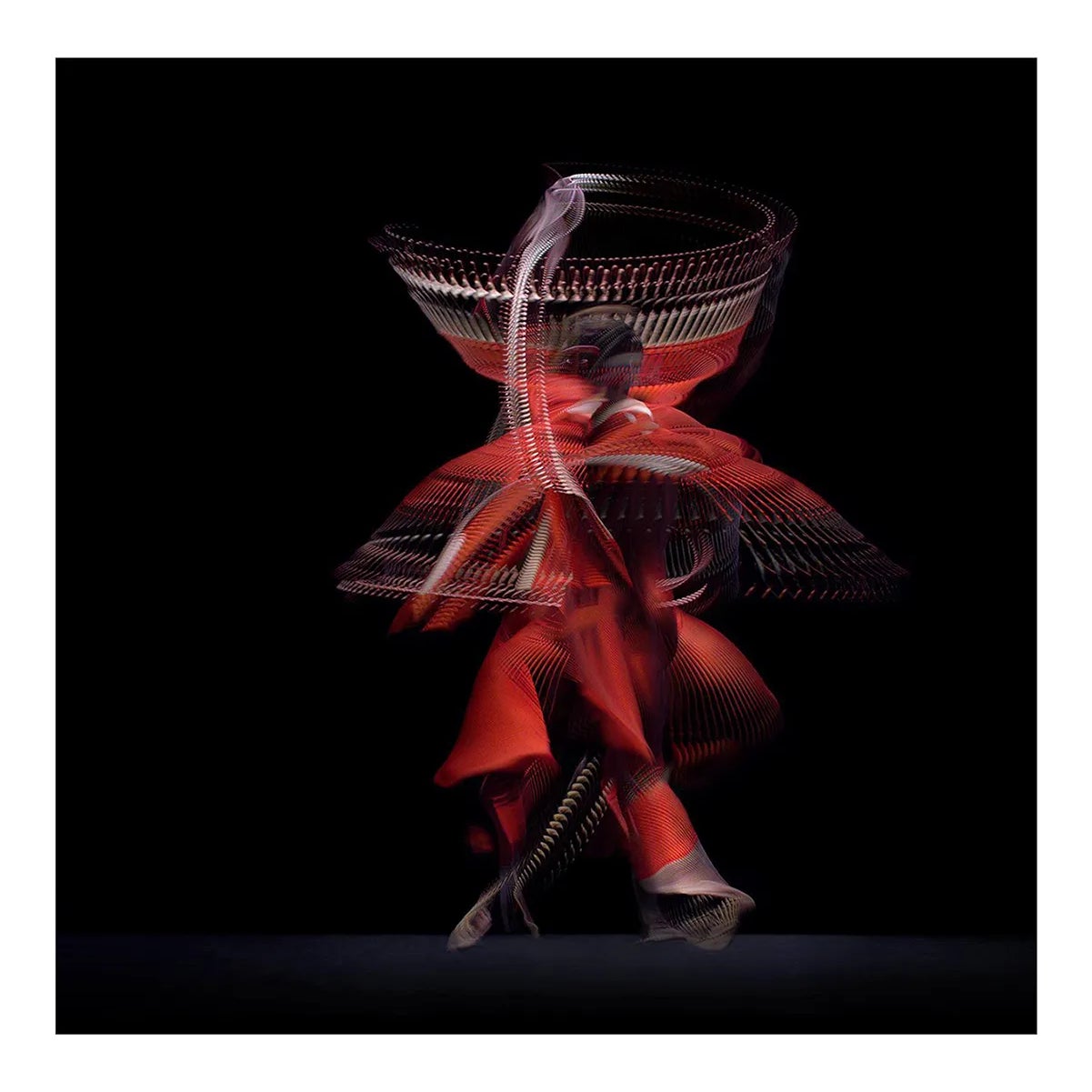 Abstract Dancers, Red 8, 2019, Photograph | Chairish