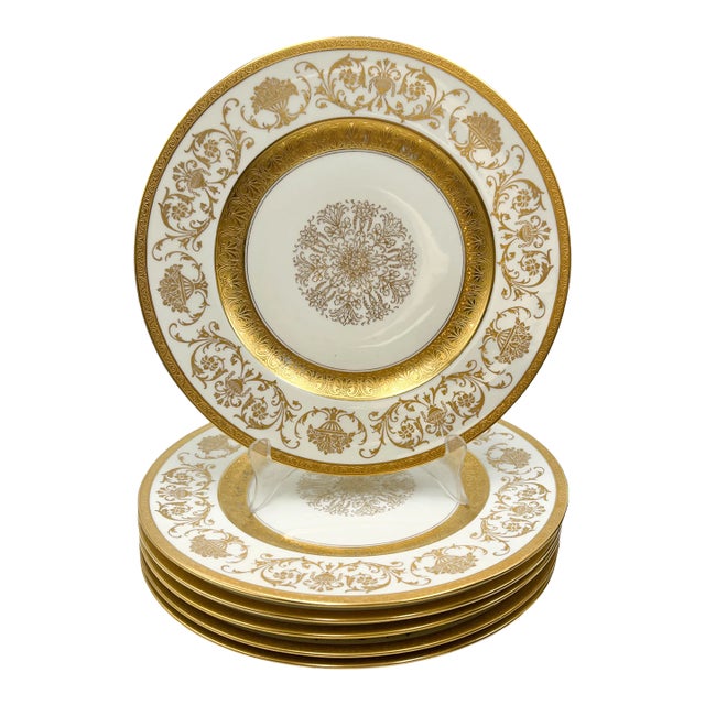 Set of 6 K.& A. Krautheim Selb Bavaria Dinner Plates | Chairish