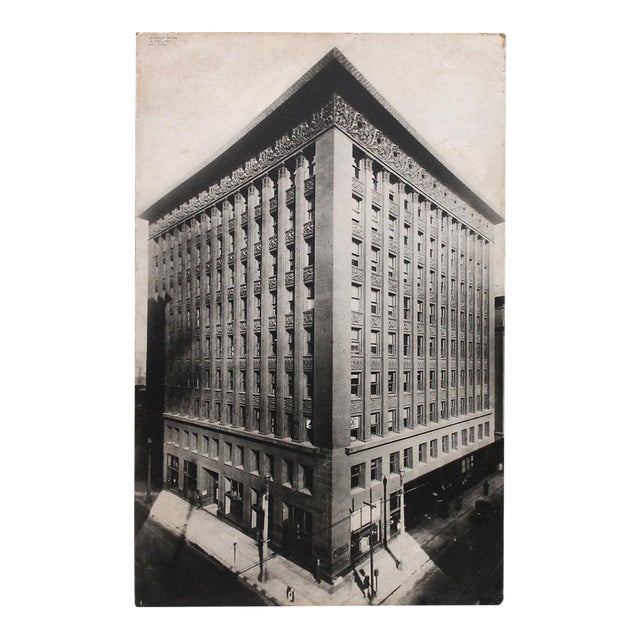 1930s Format Moma Exhibited Photograph of Louis Sullivan's Wainwright ...