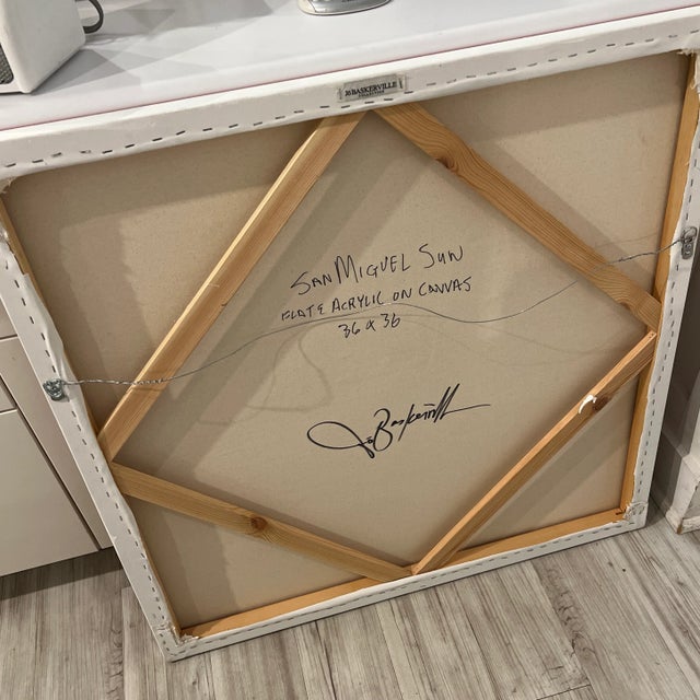 "San Miguel Sun" Contemporary Original Abstract Portrait Painting by Jo ...