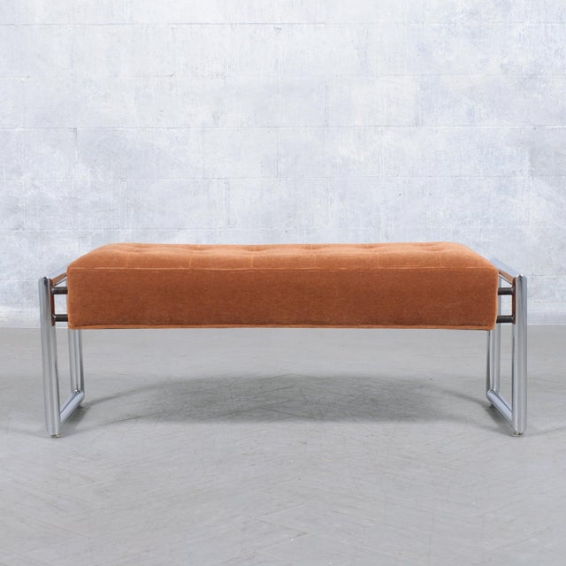 Vintage Mid-Century Modern Bench | Chairish
