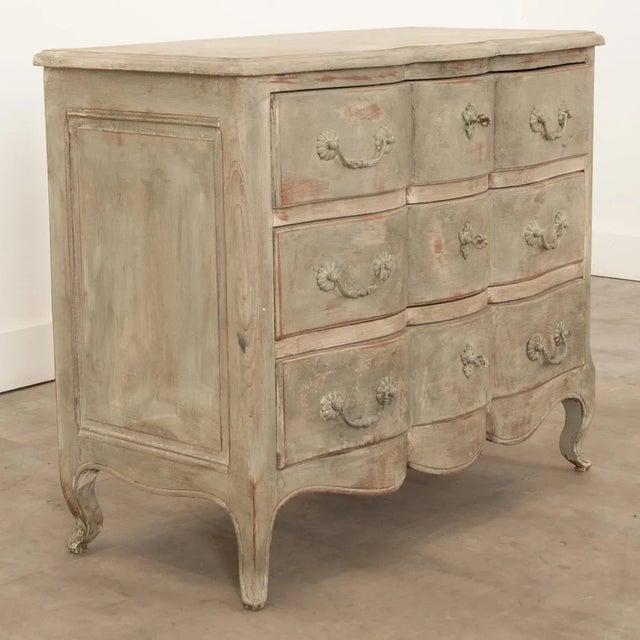 20th Century French Painted Commode | Chairish