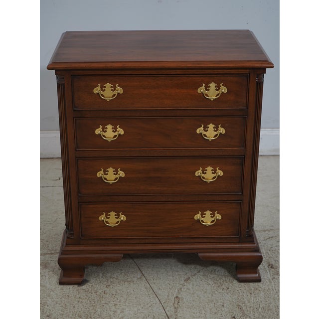 Pair Henkel Harris Model 116 Walnut Nightstands | Chairish