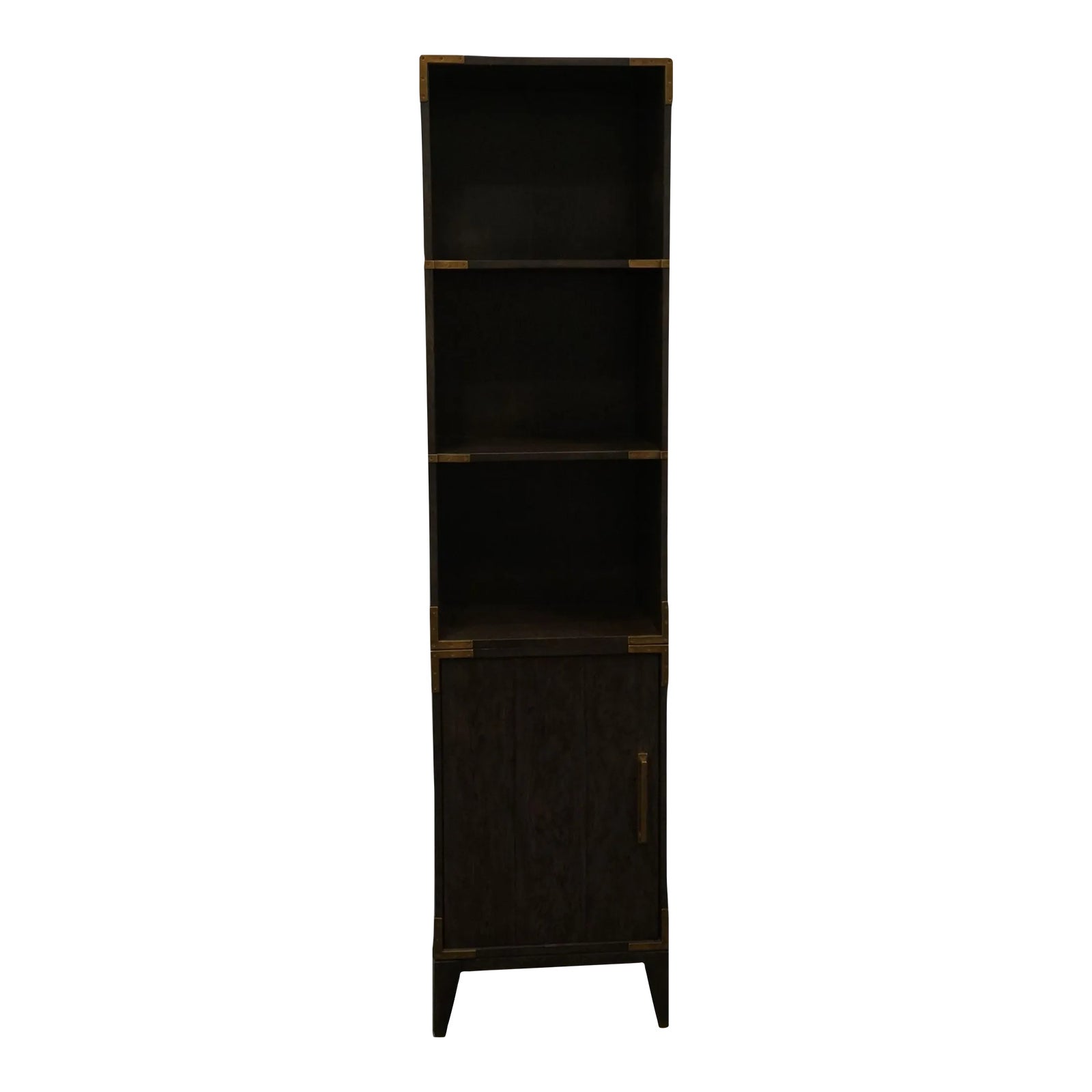 Restoration Hardware Cayden Campaign Collection Black Oak 19" Wall Unit ...