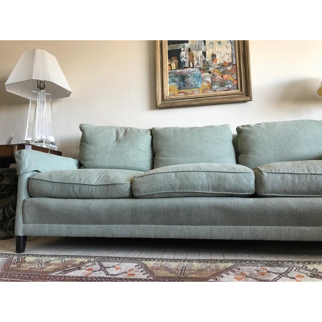 Classic Serena And Lily Spruce Street Upholstered Pale Green Sofa Chairish