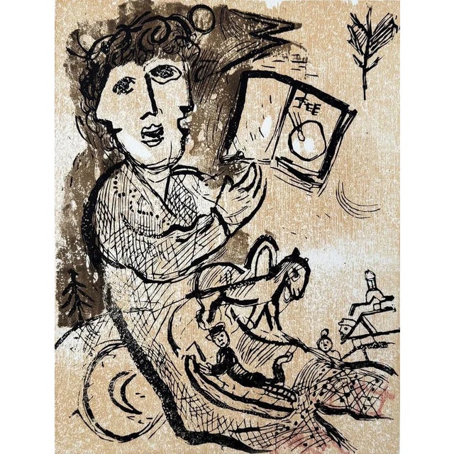 Marc Chagall, Poems, The Painter, Trial Proof | Chairish