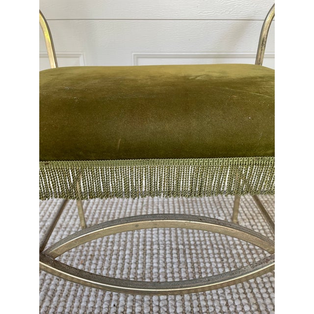 Vintage Hollywood Regency Style Bench | Chairish