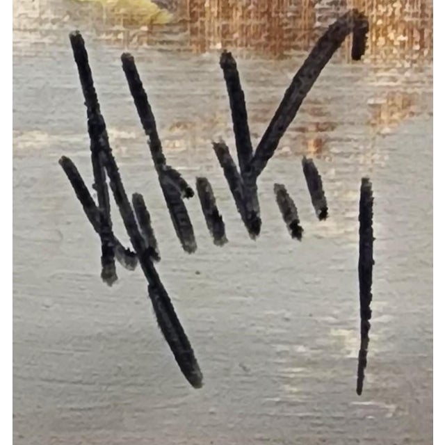 Authentic Antonio DeVity Paris Oil Painting | Chairish