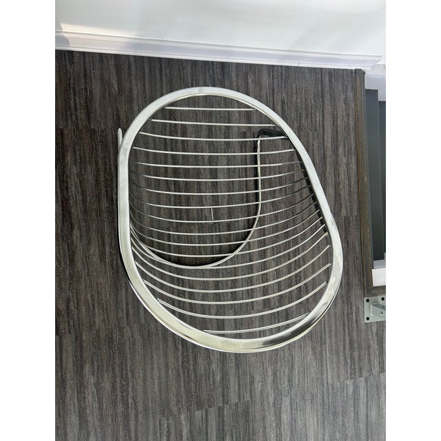 1970s Gaston Rinaldi Italian Glass Table and Chrome Chair Set | Chairish