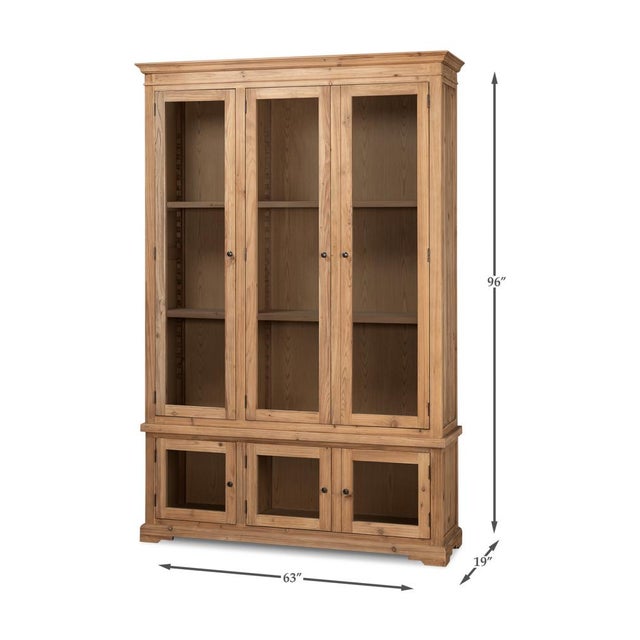 Rustic Pine Bookcase | Chairish