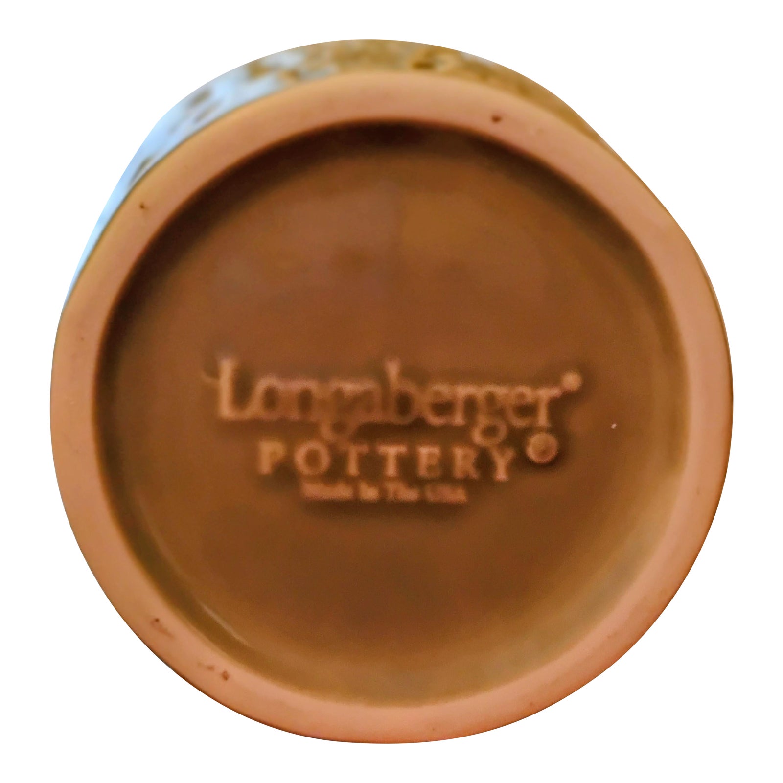 Longaberger Pottery Sage Green Vase | Chairish