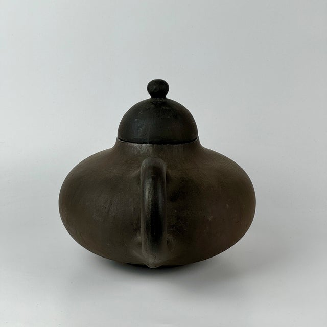 Ceramic Teapot by Danish Artist Maria Phillips, Signed & Dated 1954 ...