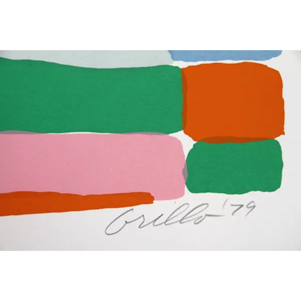 John Grillo, "Landscape Ii," Serigraph | Chairish