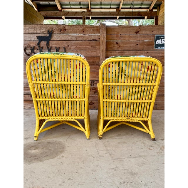 Circa 1930’s Ficks Reed Art Deco Coastal Regency Stick Rattan Custom ...