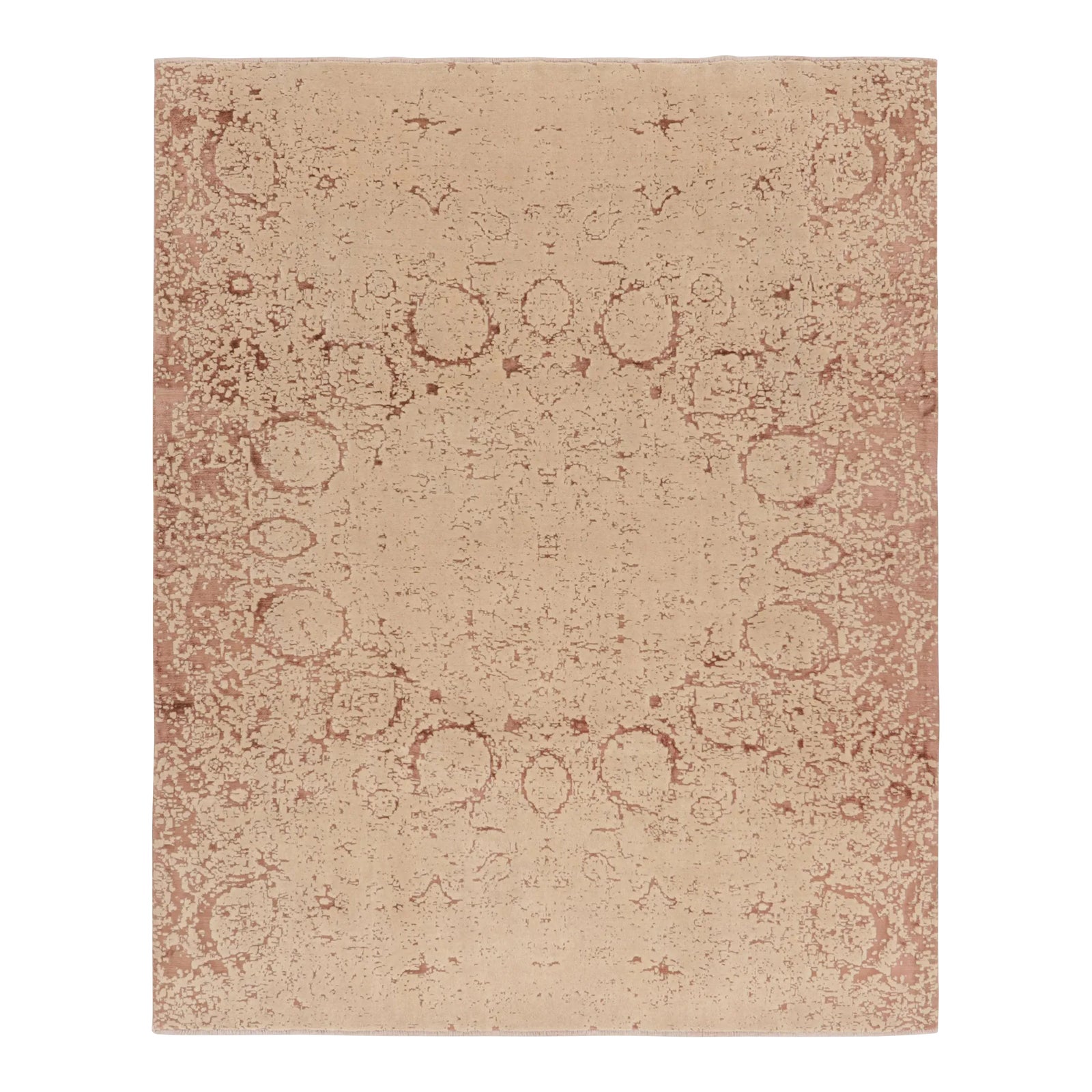 Rug & Kilim’s Modern Classics Rug in Beige-Brown With Abstract ...