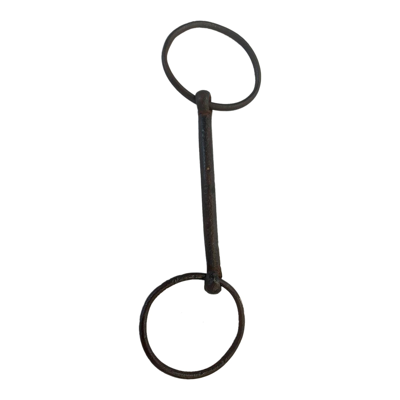 1900s Antique Hand Forged Horse Snaffle Bit, Equestrian Table Decor ...