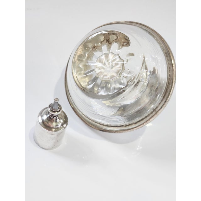 1930s Duncan Miller Sandwich Glass and Antique Sterling Silver & Glass ...
