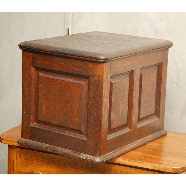 Late 19th Century Desk Top File Cabinet | Chairish