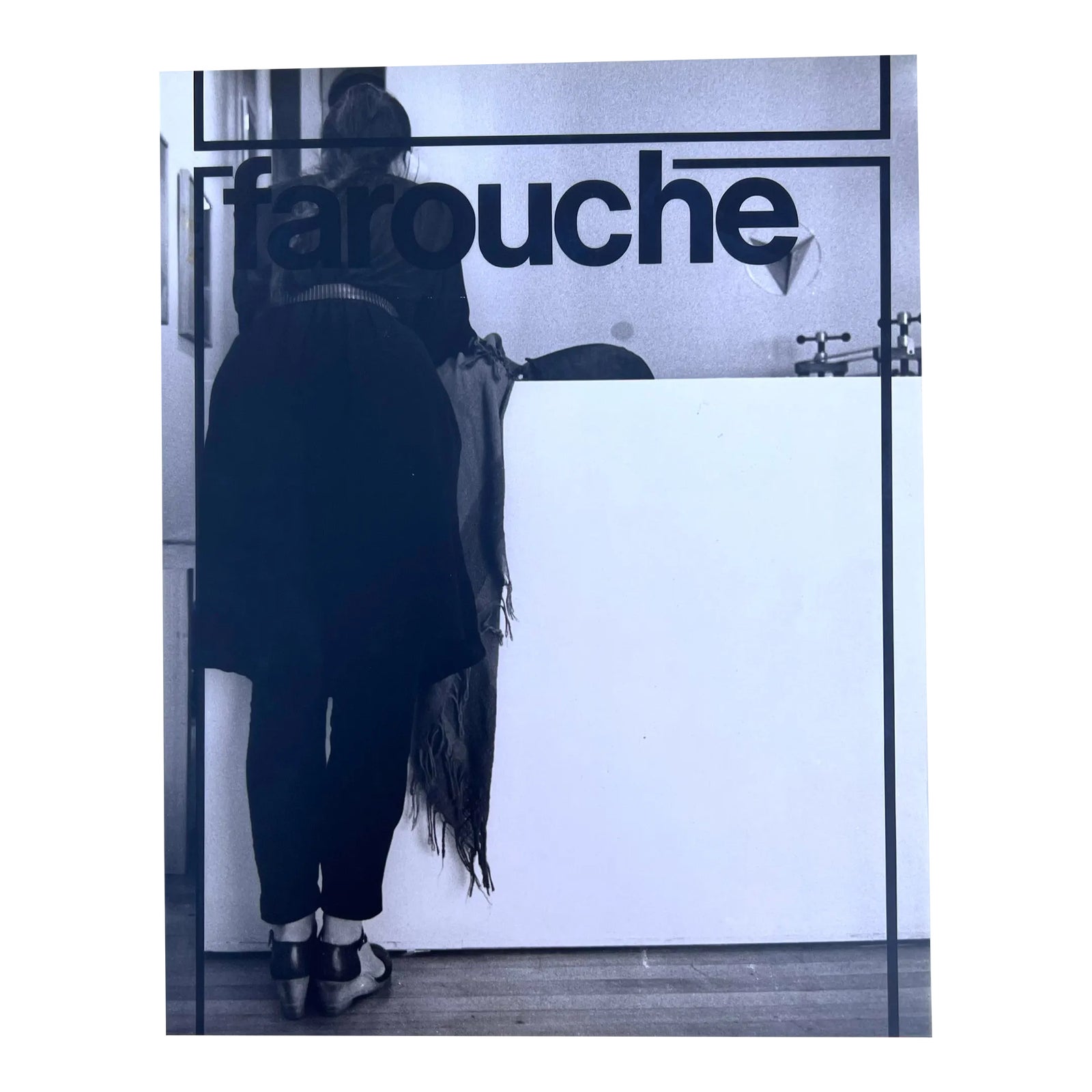 Black and White Photo, Magazine Cover Concept Design | Chairish