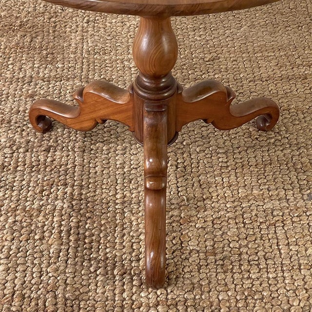 Antique English Lamp Table ~ End Table | Chairish