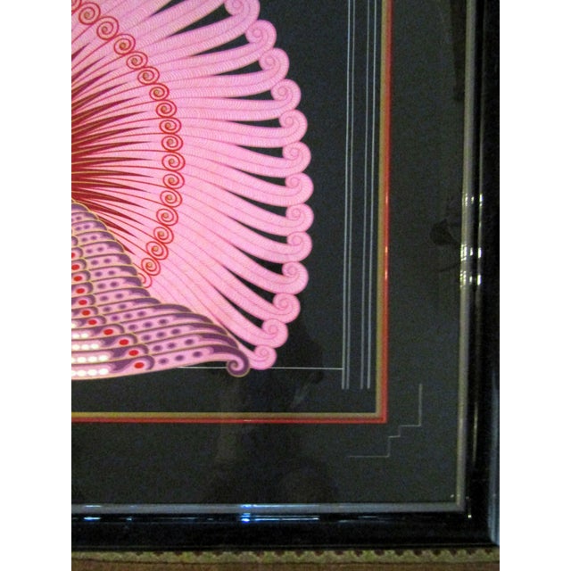 Erté Phoenix Reborn 1983 Framed Serigraph, Signed Numbered 72/300 ...