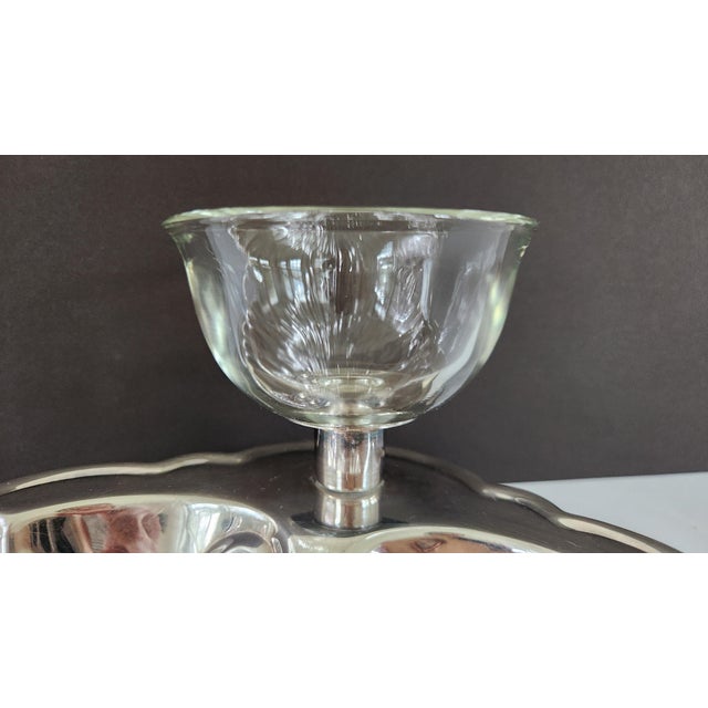 Mid 20th Century Mid-Century Modern Eton Silver-Plated Shell Shrimp ...