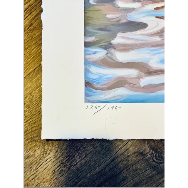 1970s John Asaro "Evening View of the Fish Market, Serigraph, Signed ...