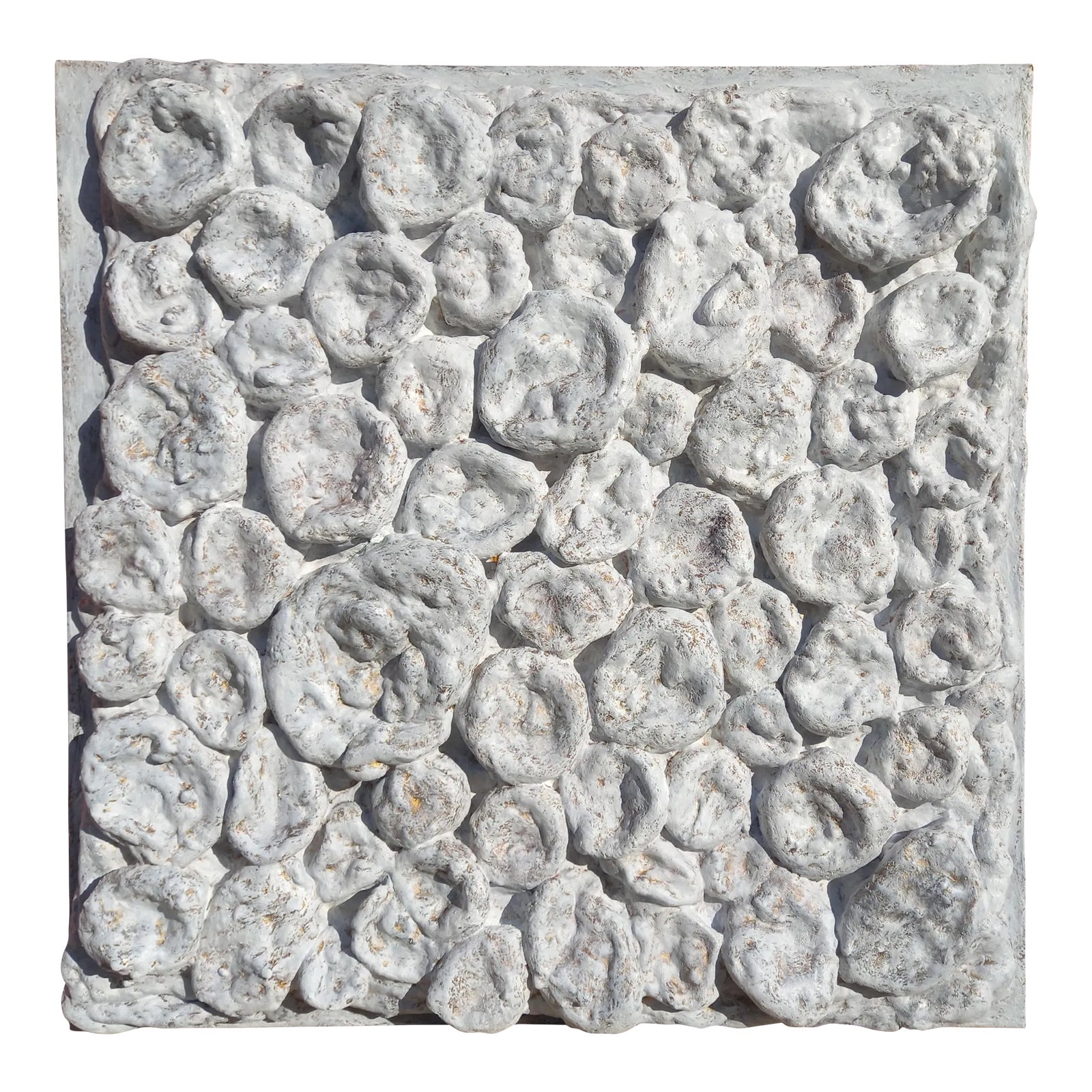 Textured Organic Modern & Neutural Palette Original Oil Painting by ...