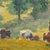 Edward Charles Volkert Pastoral Landscape Painting, Circa 1900 | Chairish